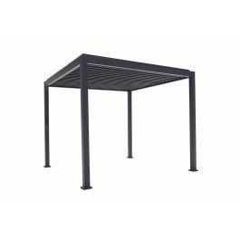 Proteus Grey 3x3 Aluminium Pergola | Cheshire Paving Stones